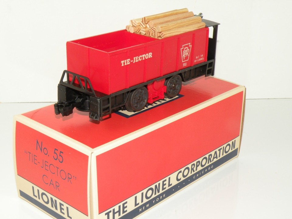 Lionel PW 55 Tie Jector Car w/ Box Liner | eBay