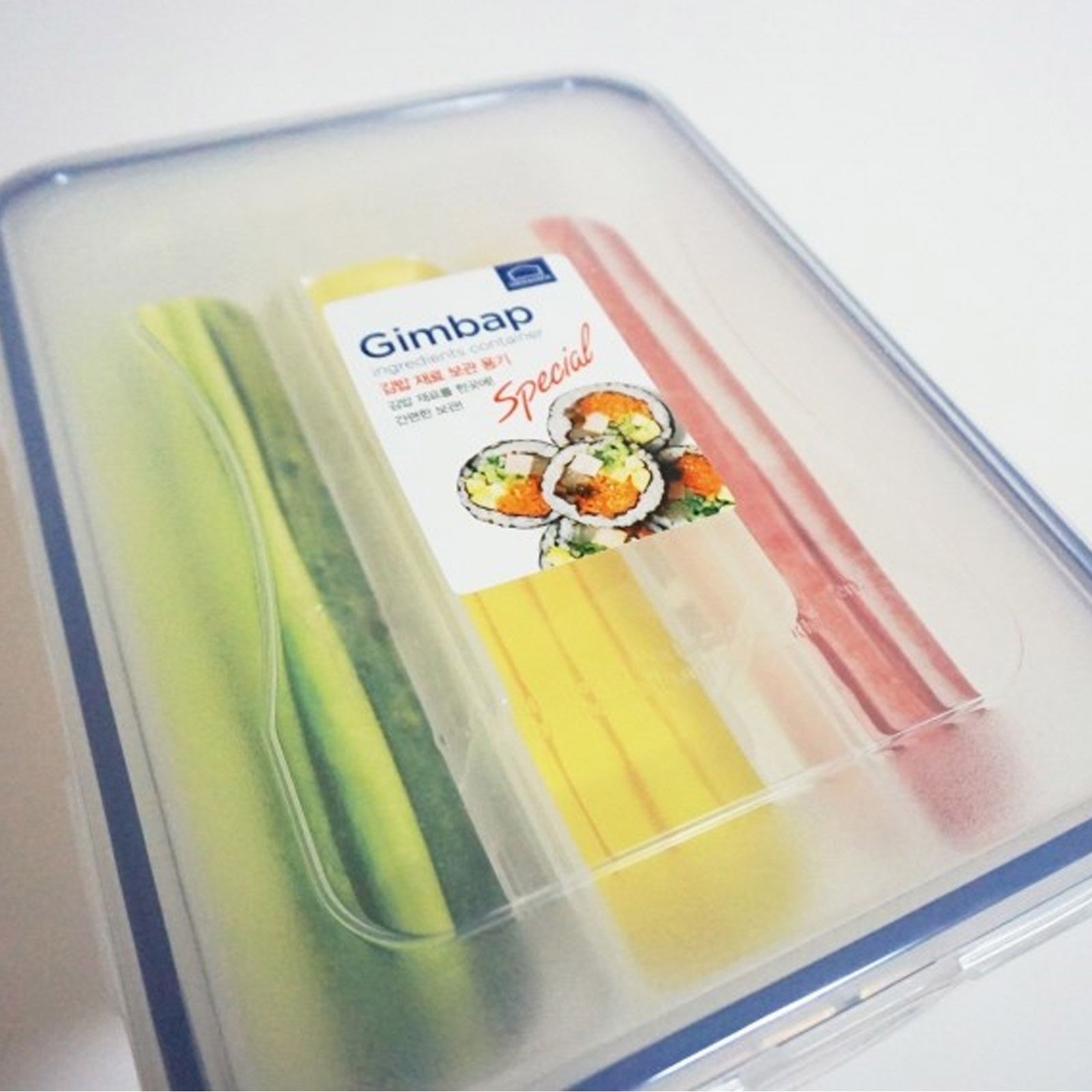 Lock and Lock Food Kimbab Ingredients Container Sausage Roll Sandwiches ...