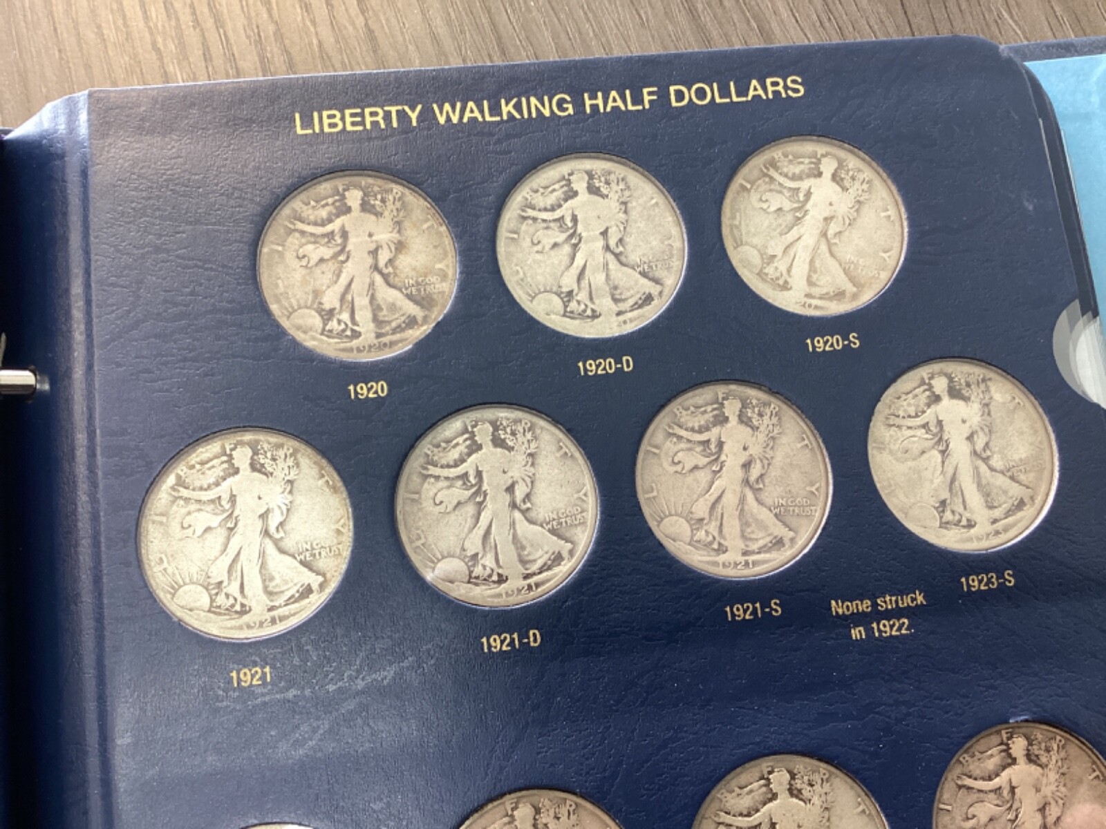 1916-1947 Walking Liberty Half Dollars - Complete Set - All 65 Coins ...
