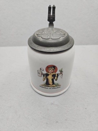 Vintage German ANDENKEN MUNCHEN MINI CHILD PORCELAIN BEER STEIN MUG ...