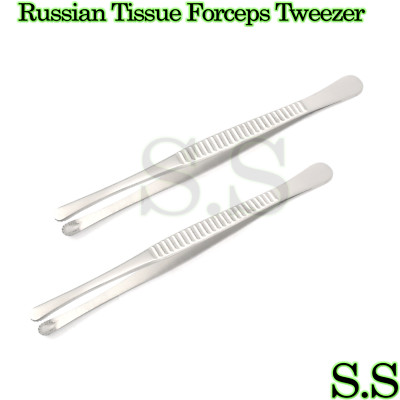 10 Pcs Russian Tissue Forceps 6" Surgical Dental Instruments German ...