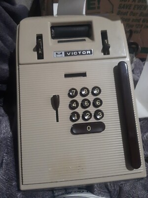 Cash Register, Adding Machines - Vintage Victor Adding Machine