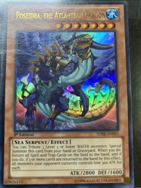 Yu-Gi-Oh! TCG Poseidra, the Atlantean Dragon Structure Deck: Realm of ...