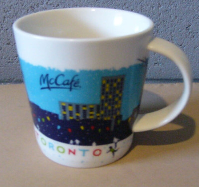 McDonald's TORONTO McCafe Limited Edition 2017 Coffee Mug Cup Skyline | eBay