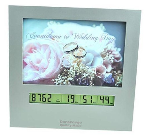 Wedding Countdown Clock with Large Digital Display Day Timer is Also a 4x6 | eBay