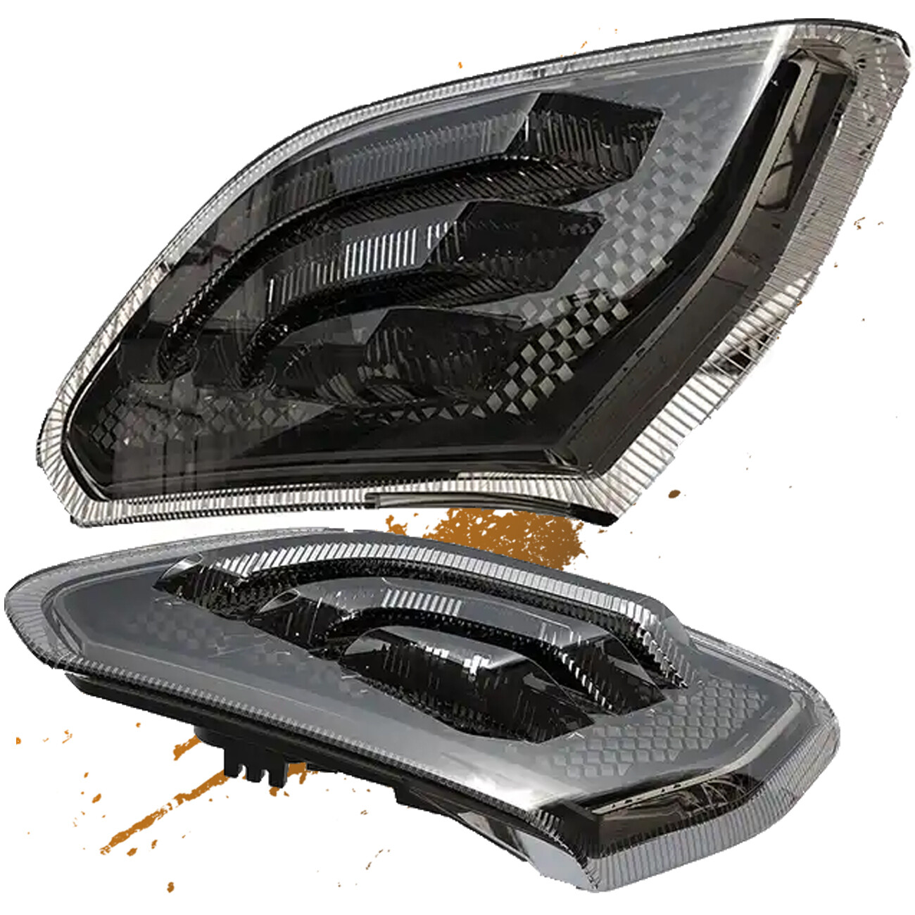 2pcs LED Side Marker Lights Fender Flares Lamps For Jeep Wrangler JL ...