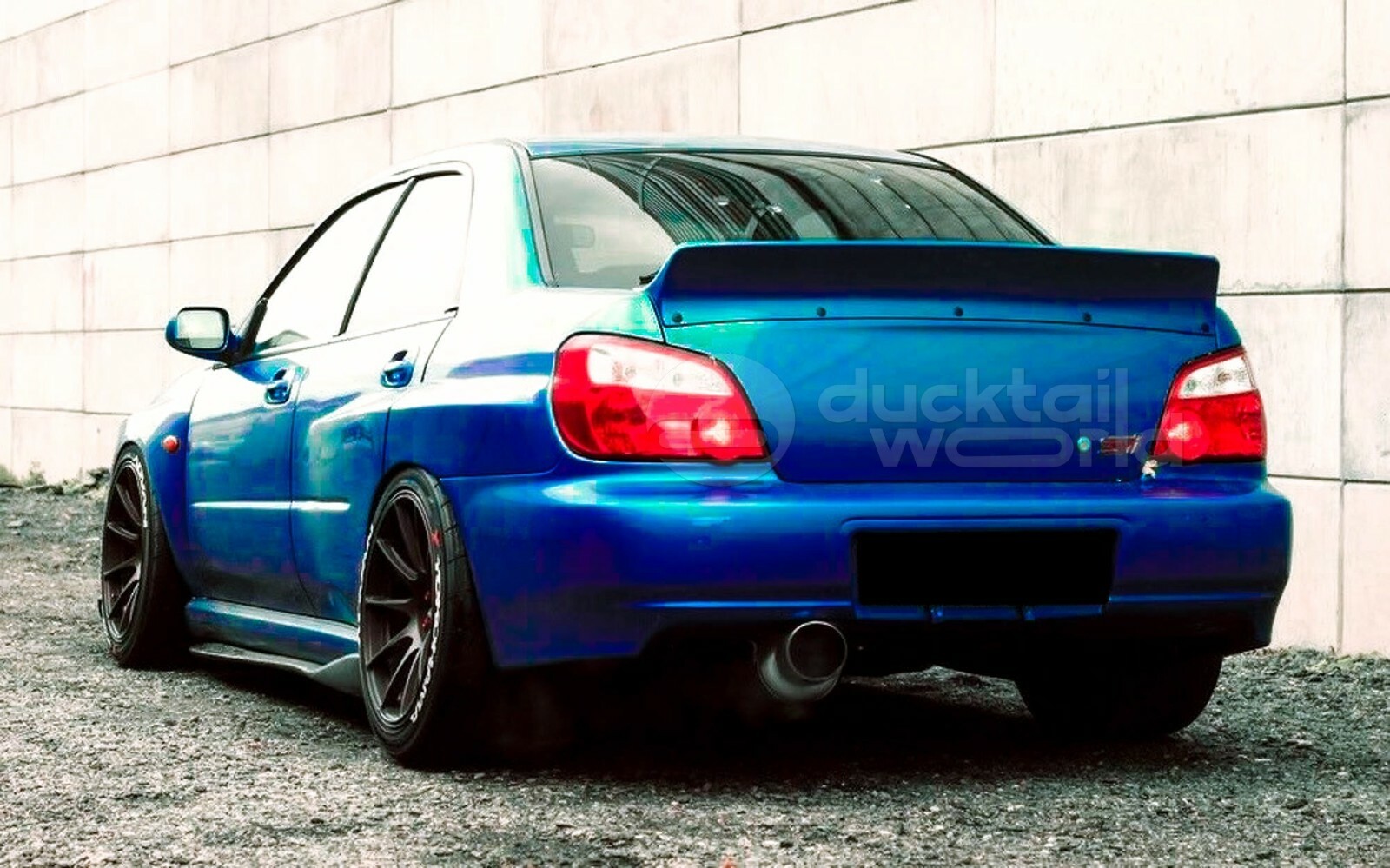Ducktail Spoiler for Subaru Impreza GD 2000 - 2007 WRX STi rear boot ...