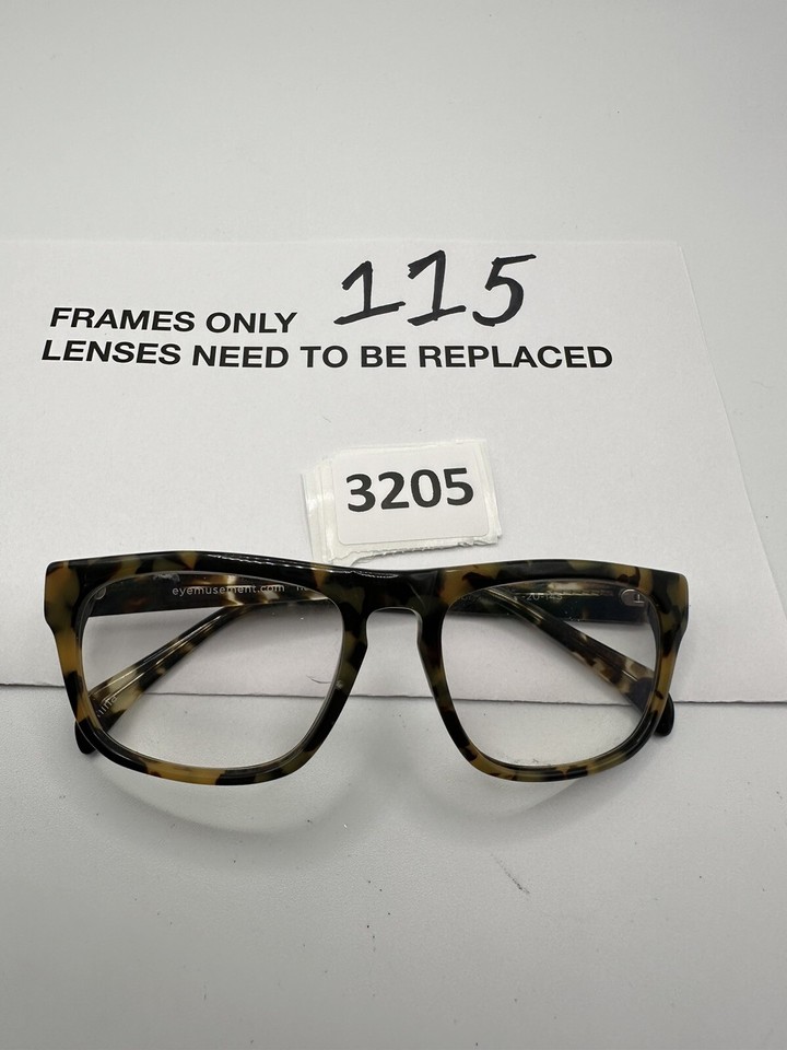 Eyemusement eyeglasses Frames ron tort/tort 56 20 145 | eBay