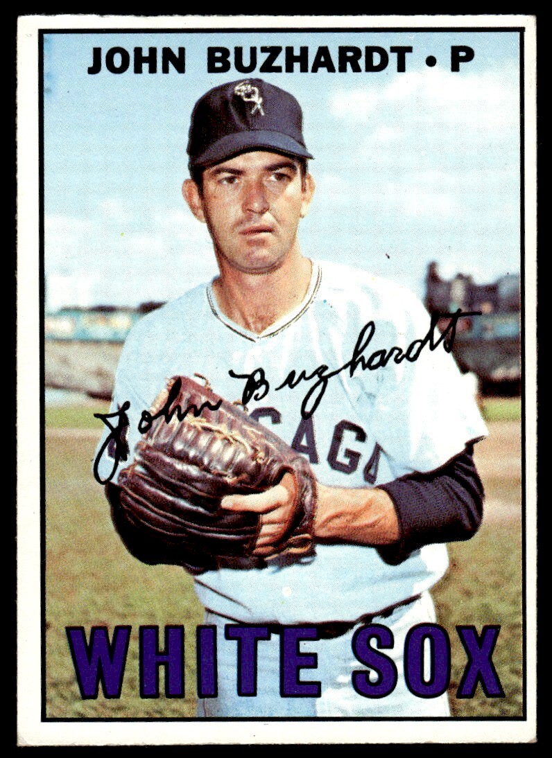 1967 Topps John Buzhardt Chicago White Sox #178 | eBay