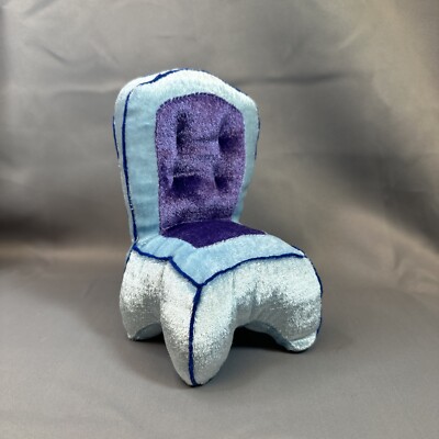 Vintage Agglo Blue Purple Toy Chair Plush Stuffed Animal Gift 6.5 ...