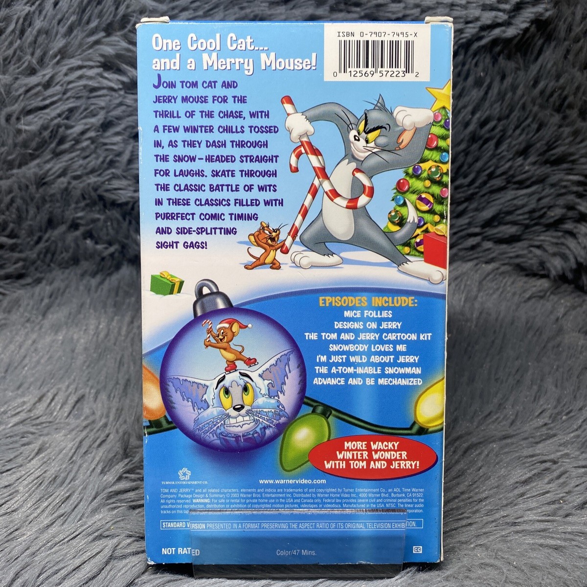 Tom Og Jerry Paws For En Ferie Vhs Tom And Jerry Paws For A Holiday
