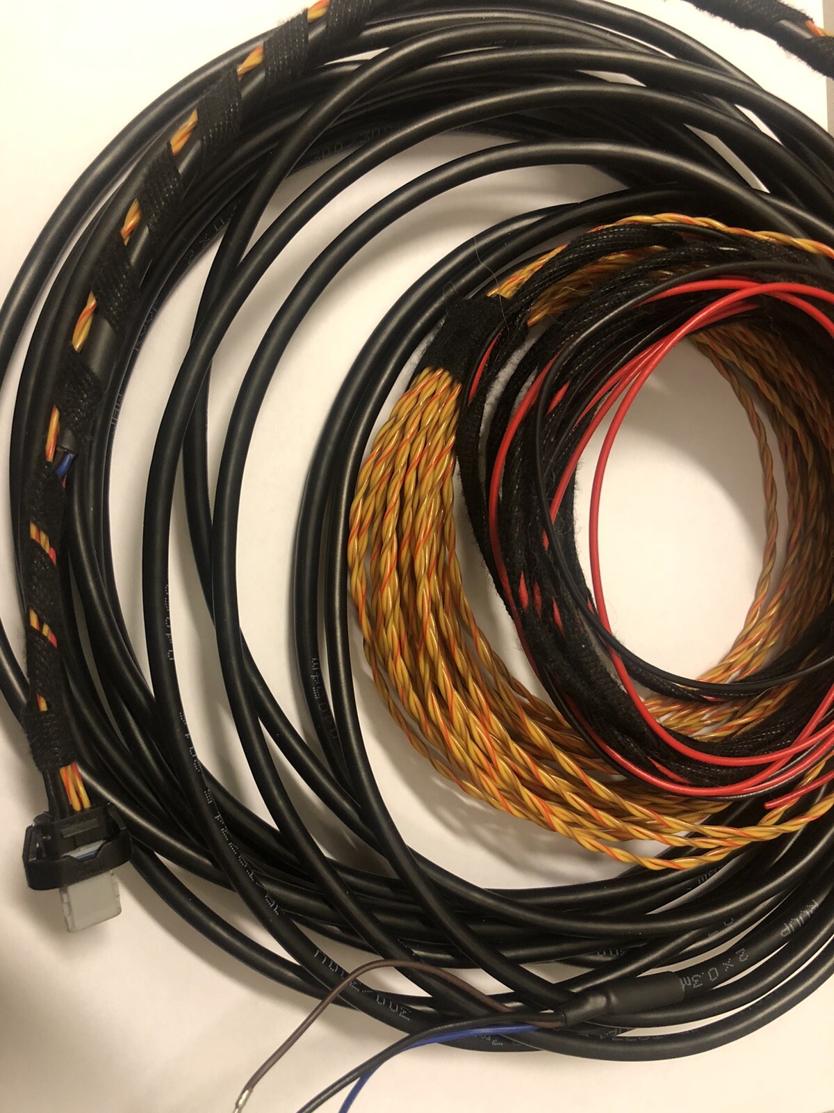 Reverse backup Camera retrofit Cable wiring For BMW EVO G and F series ...