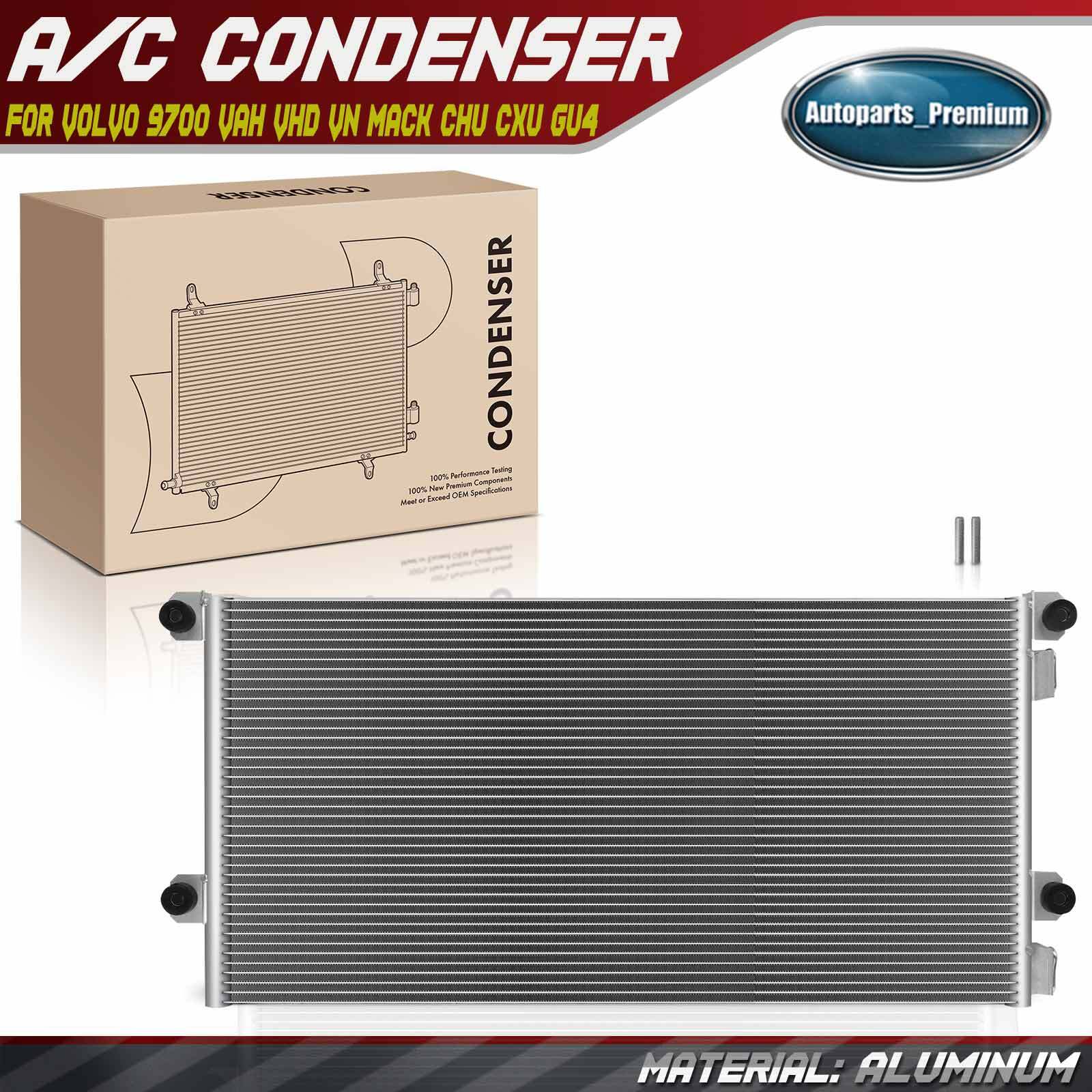 A/C Air Conditioning Condenser for Volvo 9700 VAH VHD VN Mack CHU CXU ...