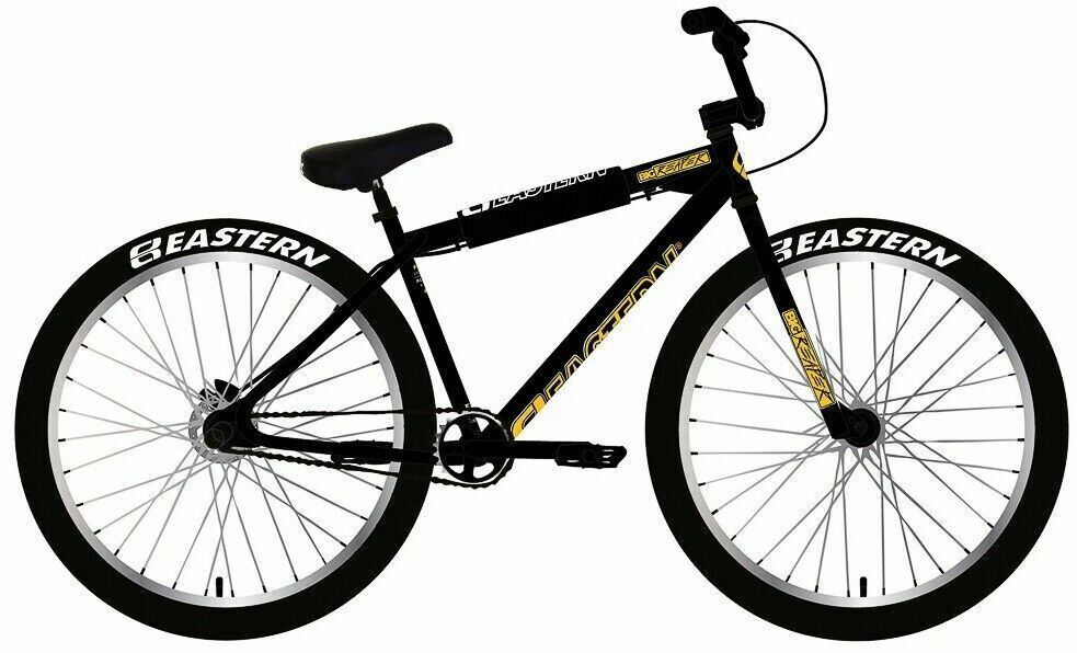 Eastern Big Reaper Black 26 Wheelie bike Old Mid New School BMX ...