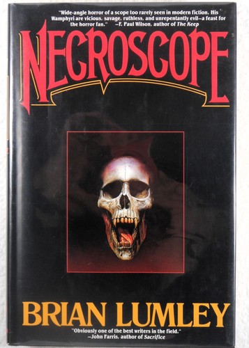 NECROSCOPE [Necroscope #1] Brian Lumley (SIGNED, 1994, Hardcover, 1st ...