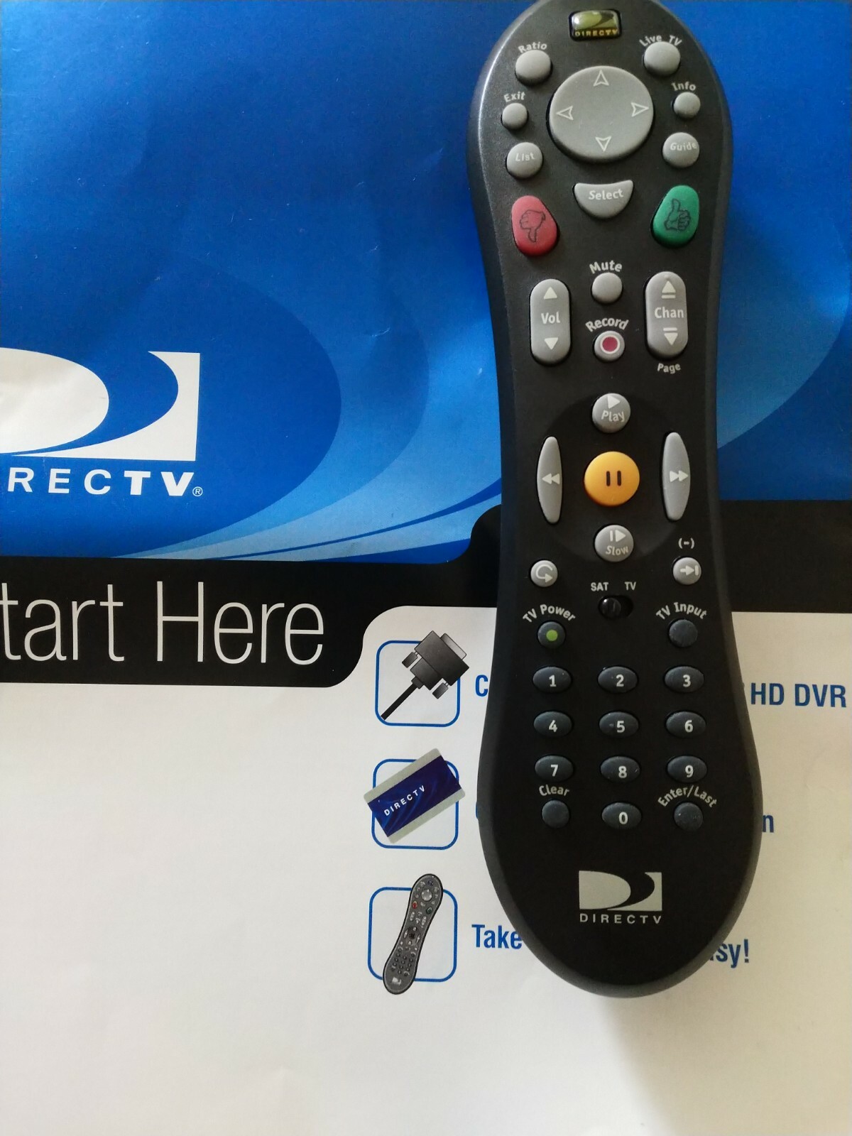 NEW Directv SPCA-00006-001 Remote Control For TiVo DVR Satellite ...