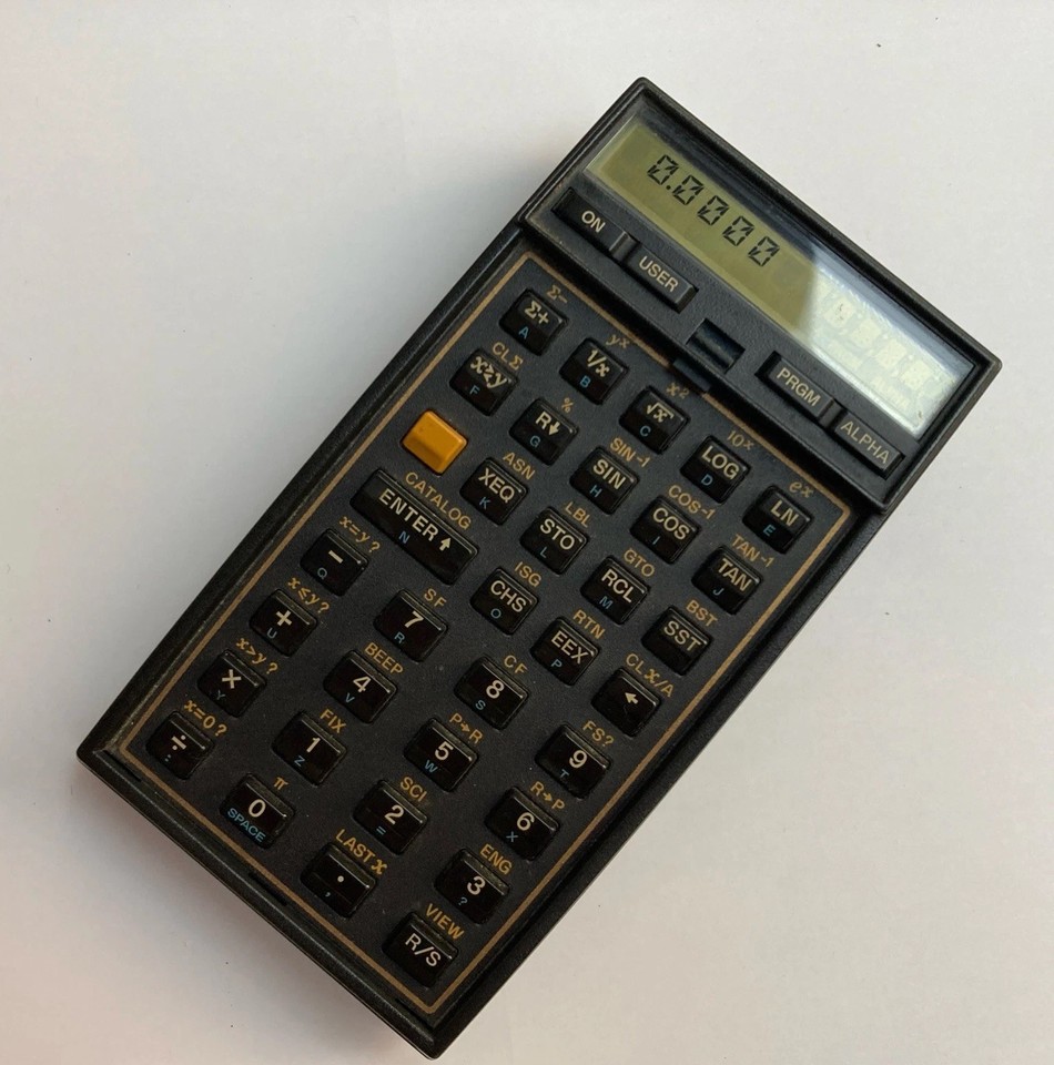 Hp 41cv calculator excellent condition vtg hewlett packard hp41cv | eBay