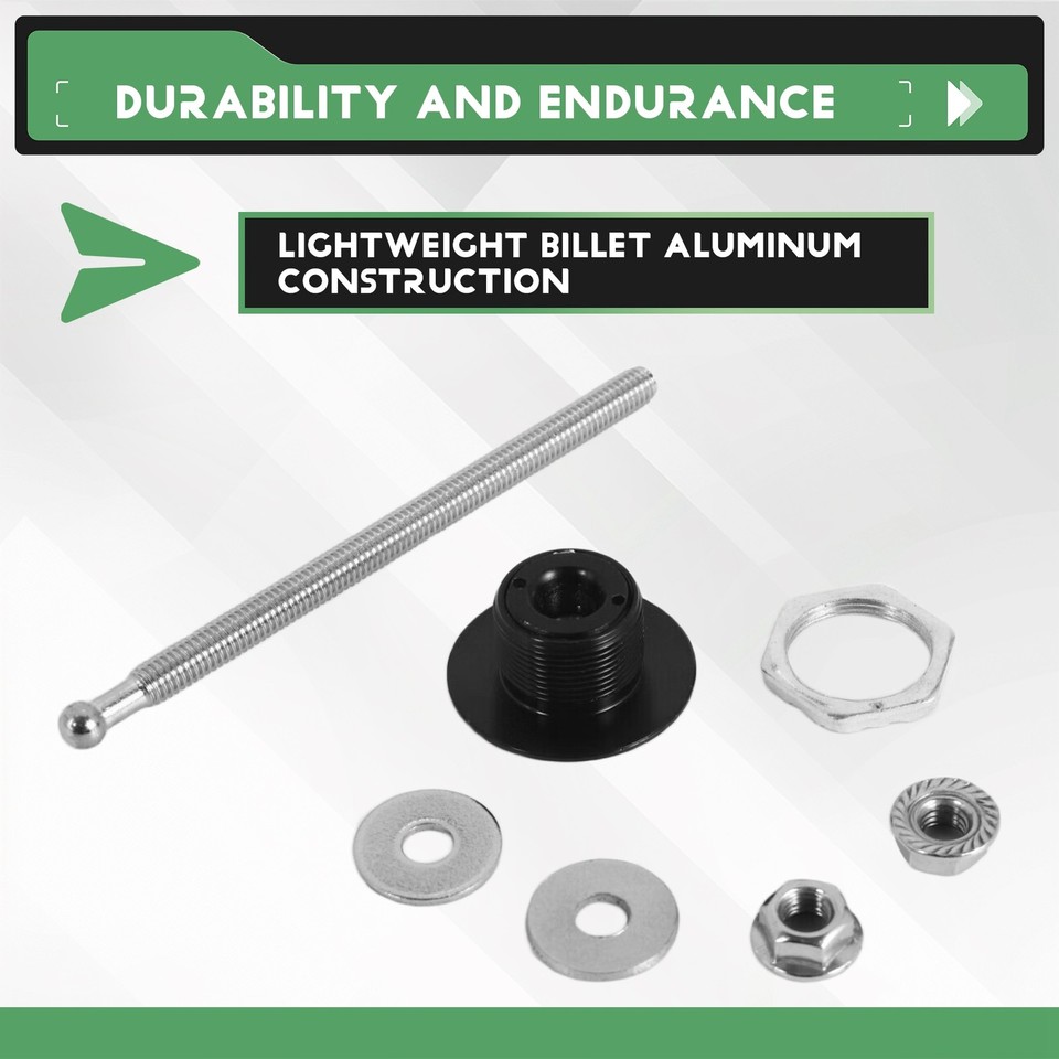 2X( Release License Plate Lock Clip 1.25 Inch Diameter Aluminum Alloy ...