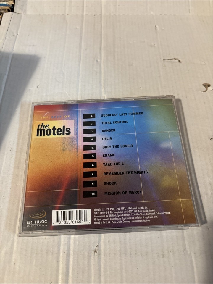 The Best of the Motels by The Motels (CD, Jun-2003, CEMA Special ...