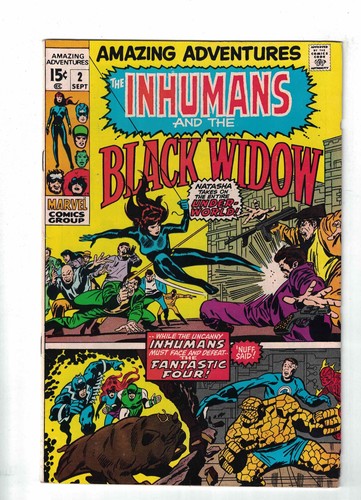 Amazing Adventures #2 - Early Black Widow - Sep 1970 | eBay