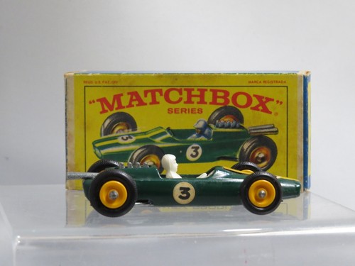 MATCHBOX LESNEY SERIES #19 VINTAGE 1968-69 Lotus Racing Car In Original ...
