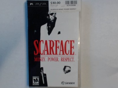 SCARFACE MONEY POWER RESPECT - PSP - WITH MANUAL (SCP039586 ...
