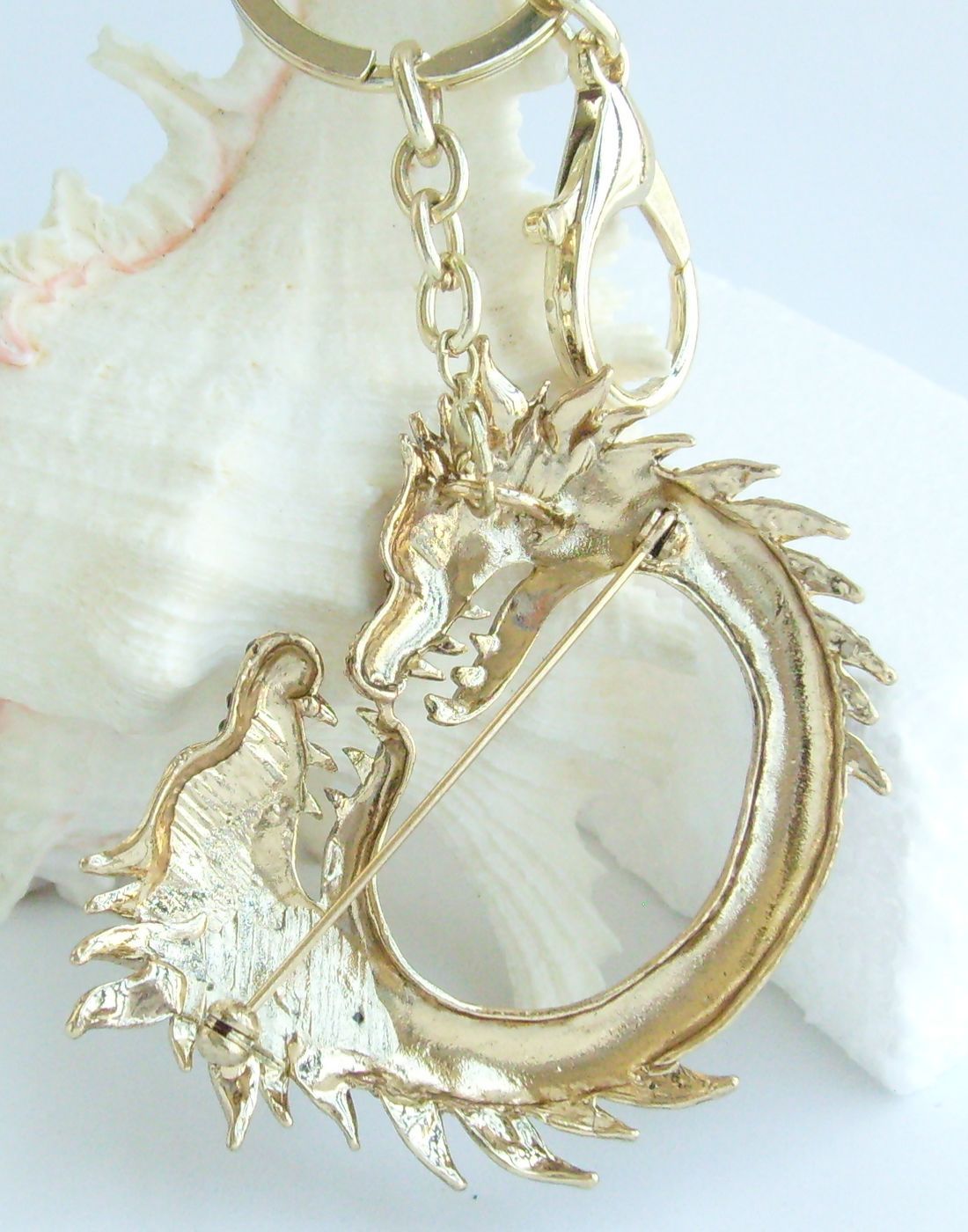 Unique Austrian Crystal Chinese Dragon Keychain Pendant 05007 | eBay