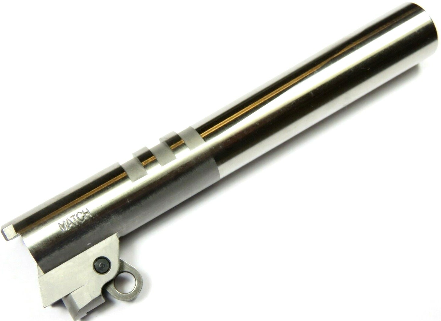 New 1911 .40 S&W Stainless Government 5" Para Clark Ramped Match BULL ...