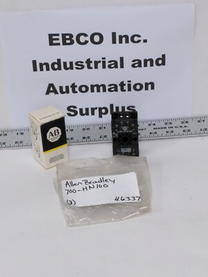 Allen Bradley 700-HN100 SER. B Relay Base 8 Pin Socket | eBay
