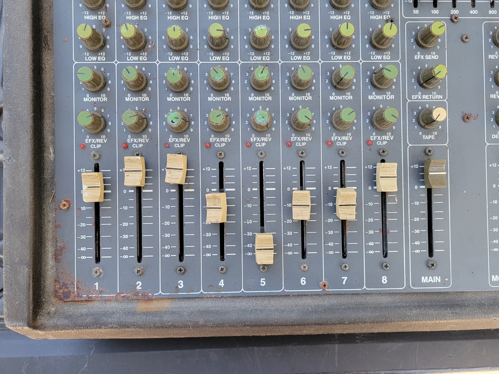 Electro Voice EV 81 PMX 200w EV 8 Channel Powered Mix Mixer UNTESTED | eBay