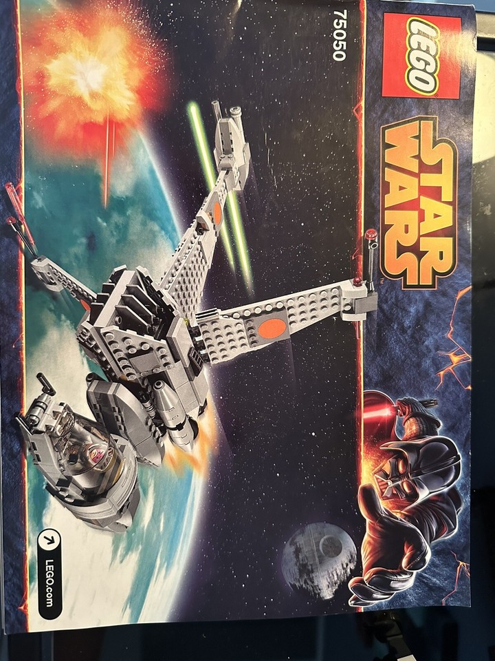 LEGO Star Wars 75050 B-Wing with figures no box 673419210133 | eBay