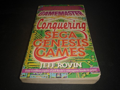 Gamemaster la Conquête Sega Genesis Jeux Jeff Rovin Guide de Stratégie ...