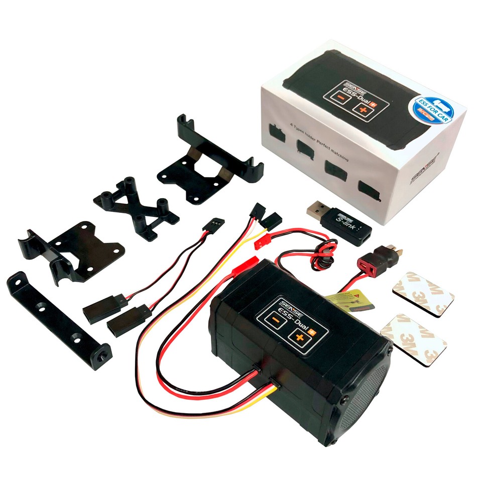 Motors Noise Module Engine Sound System ESS-ONE DUAL Plus for RC Cars ...