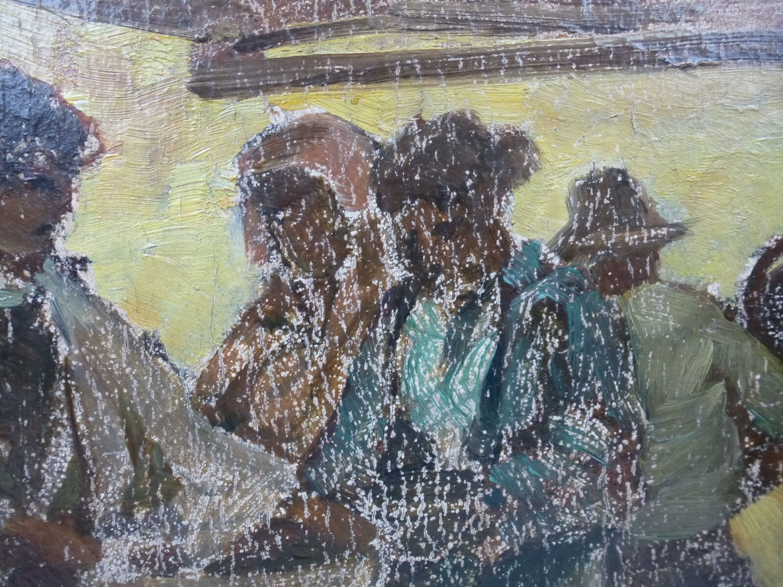 (B959) Ölgemälde "Frauen am Strand" Künstler: Ludwig Dill 1848-1940 | eBay