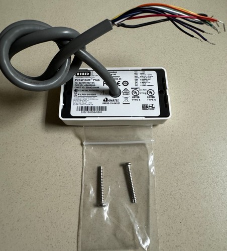 HID PROXPOINT 6005BGB00 PLUS READER WHITE WITH PIGTAIL | eBay