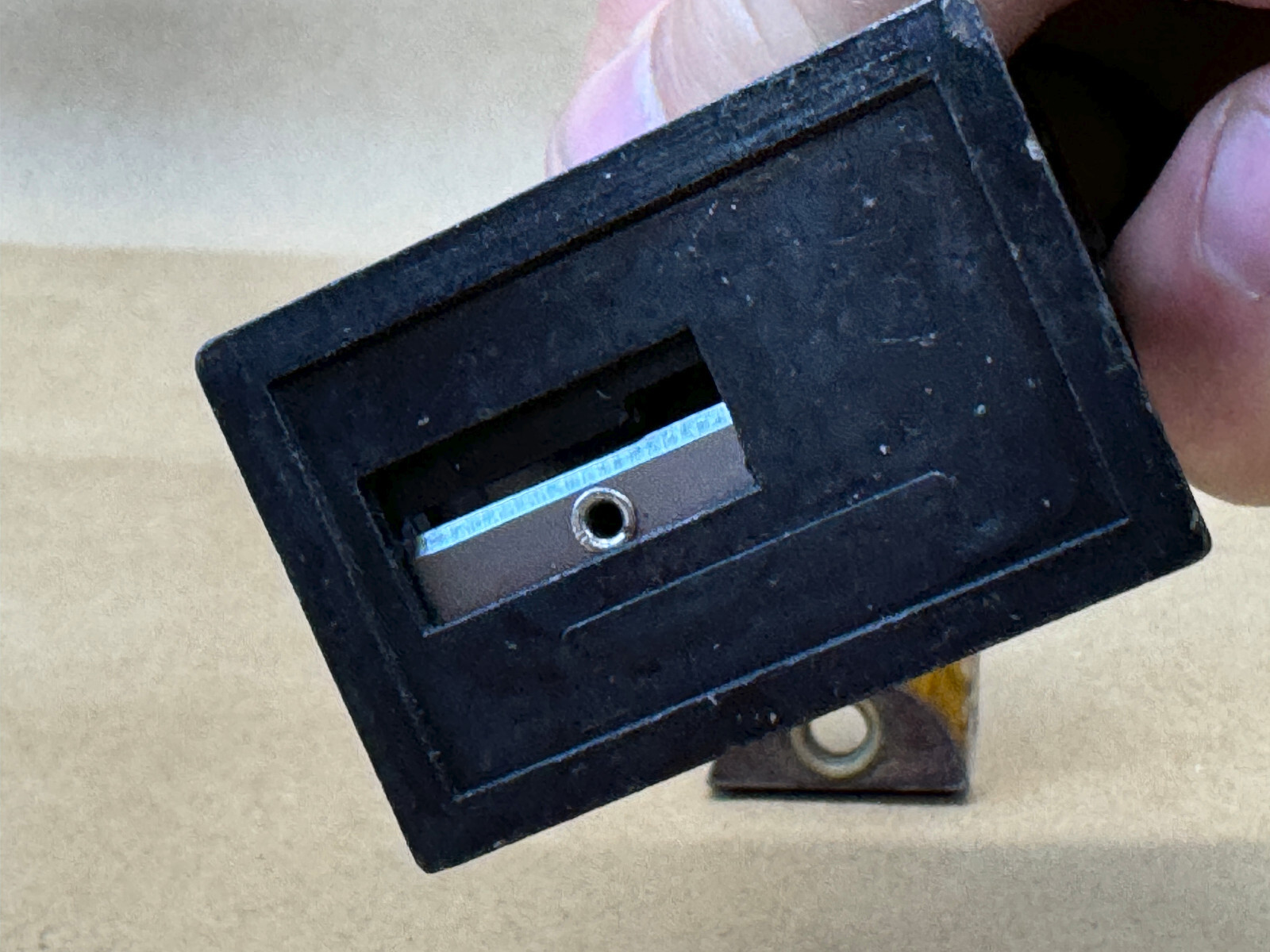 Vintage Slot Machine Pencil Sharpener Cast Iron Hong Kong One Armed ...