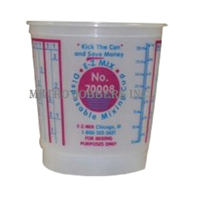 E-Z Mix 70008 Disposable 1/2 Pint Mixing Cup 100/case EZ MIX | eBay