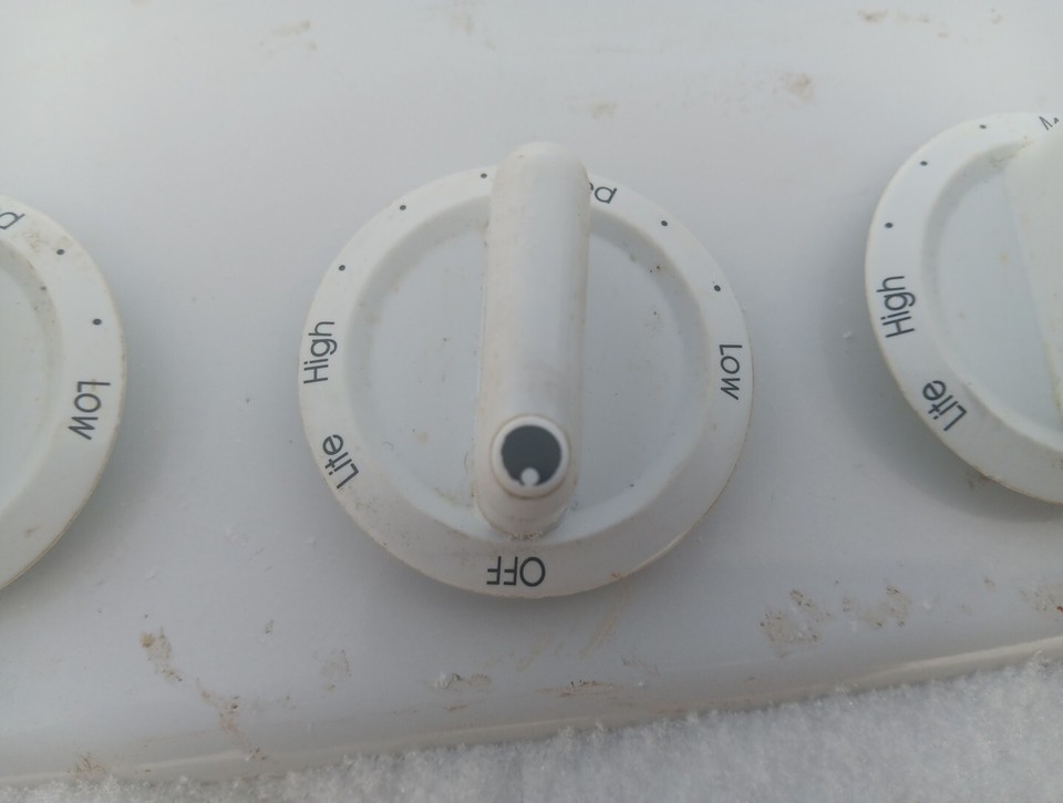 4 Vintage Crosley Gas Range Stove Burner Control Selector Knobs KIP ...
