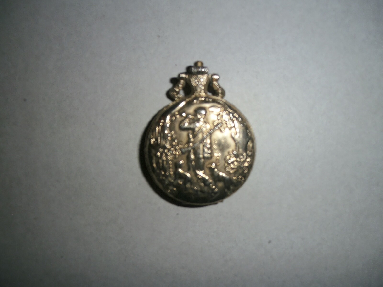 LeBaron Pocket Watch Hunt Scene Design | eBay