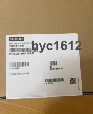 1PCS Siemens MAG 5000 Transmitter SITRANS F M Flow 7ME6910-1AA10-1AA0 ...