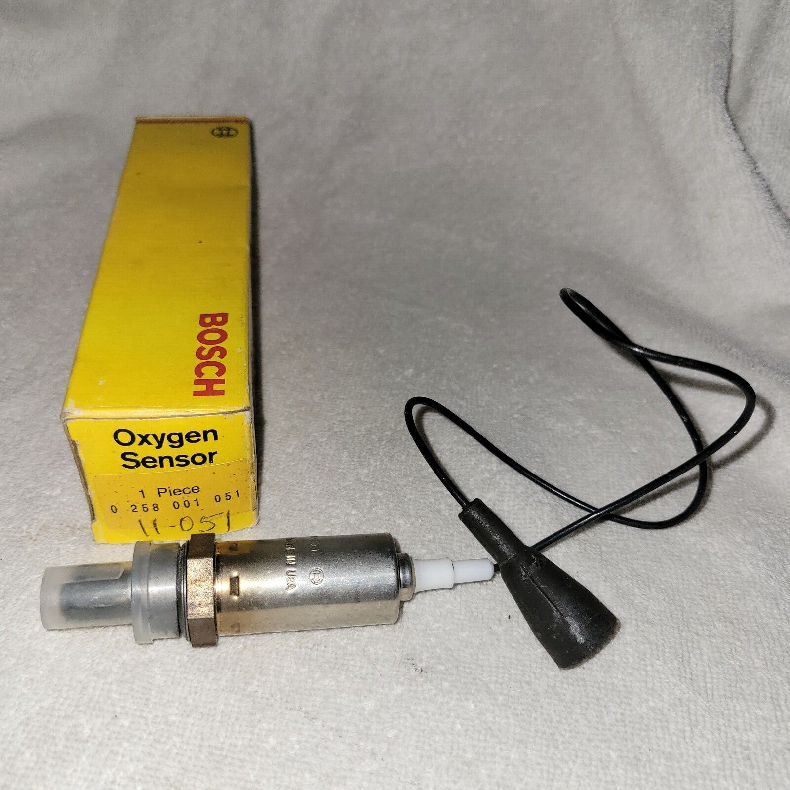 BOSCH Oxygen Sensor Single Wire Audi Fiat Nissan Jaguar VW 0 258 001 ...