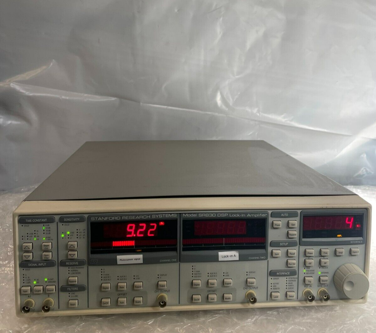 Stanford+Research+SR830+DSP+Dual+Phase+Lock-In+Amplifier for sale ...