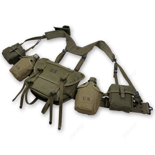 VIETNAM WAR US ARMY M1956 M1961 M16A1 COMBAT FIELD GEAR PACKAGES ...