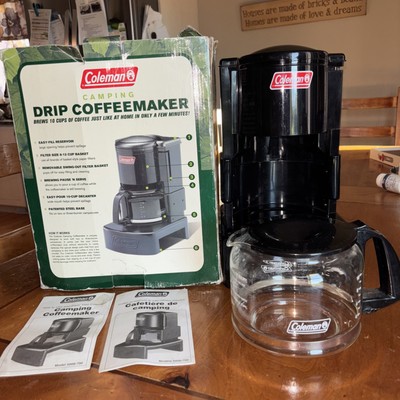 Coleman 10 Cup Camping Drip Coffee Maker 5008-700 for Camp Stove ...
