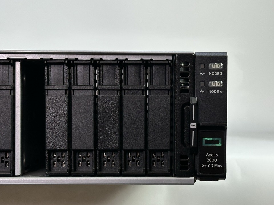 HPE Apollo n2600 Gen10 Plus 24x SFF SAS/SATA/NVMe U.3 Chassis 4x XL225n ...