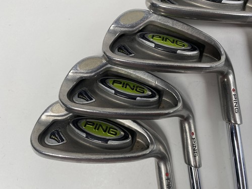 Ping Rapture Iron Set 6-PW+GW Red Dot 1* Flat TFC909 Regular Steel Mens ...