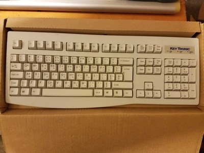Key Tronic E05305CMS205-C K280W 105-Key PS2 Keyboard | eBay