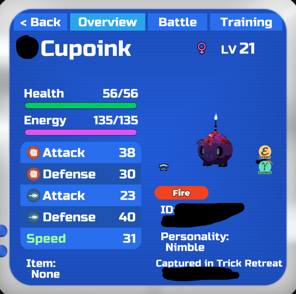 ROBLOX Loomian Legacy Rare and Cheap Gamma Gleaming Rare Loomians | eBay