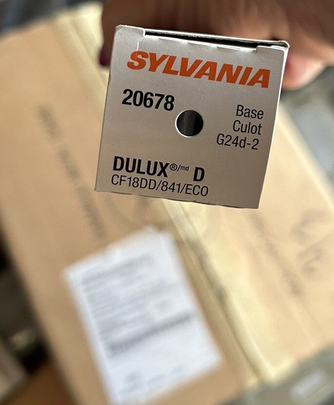 SYLVANIA Dulux®-S 20678 CF18DD/841/ECO 18W Double Compact 2-Pin ...