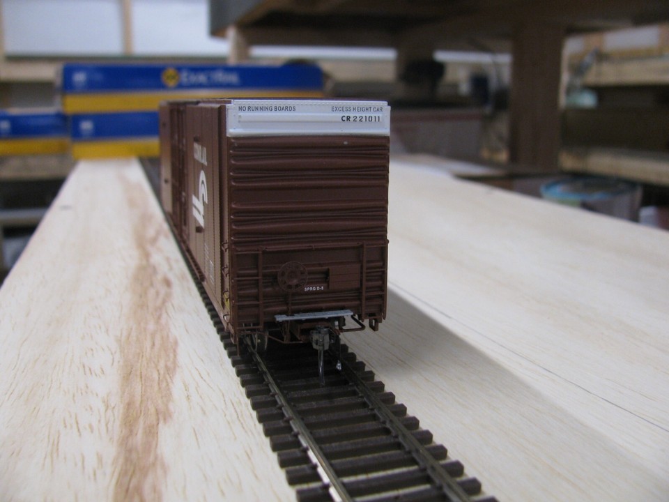 ExactRail Platinum HO EP-8030-6 Greenville 60’ Dbl Plug Door Box Car CR ...